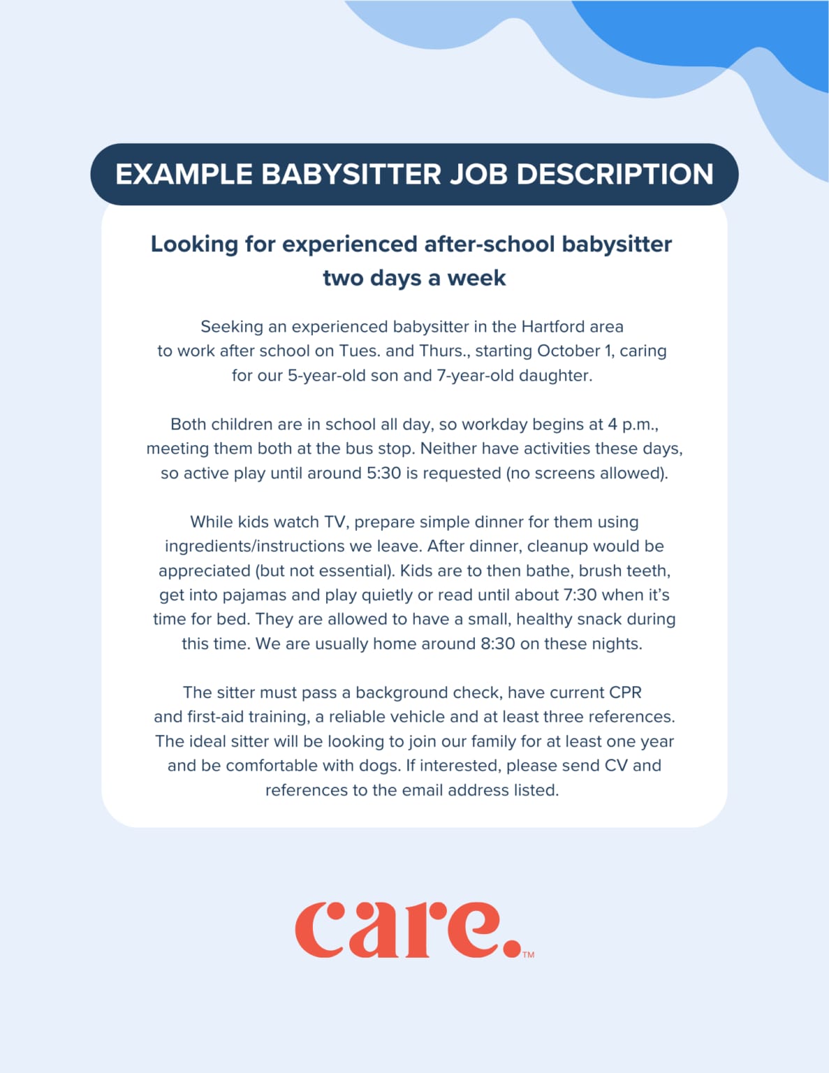 Effective Babysitter Job Ad Examples for Parents